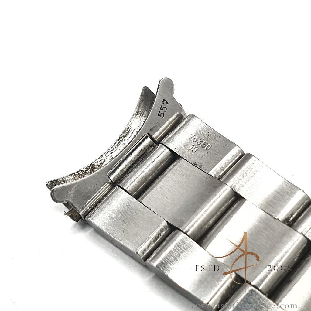 Rolex 19MM Oyster Bracelet 78350 End Links 557 (1980) – Asia Timepiece ...