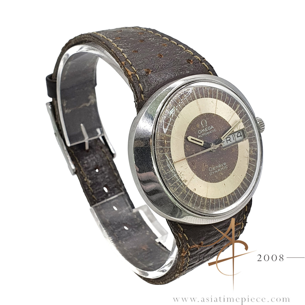 Omega Dynamic Tropical Dial Automatic Vintage Watch – Asia Timepiece Centre