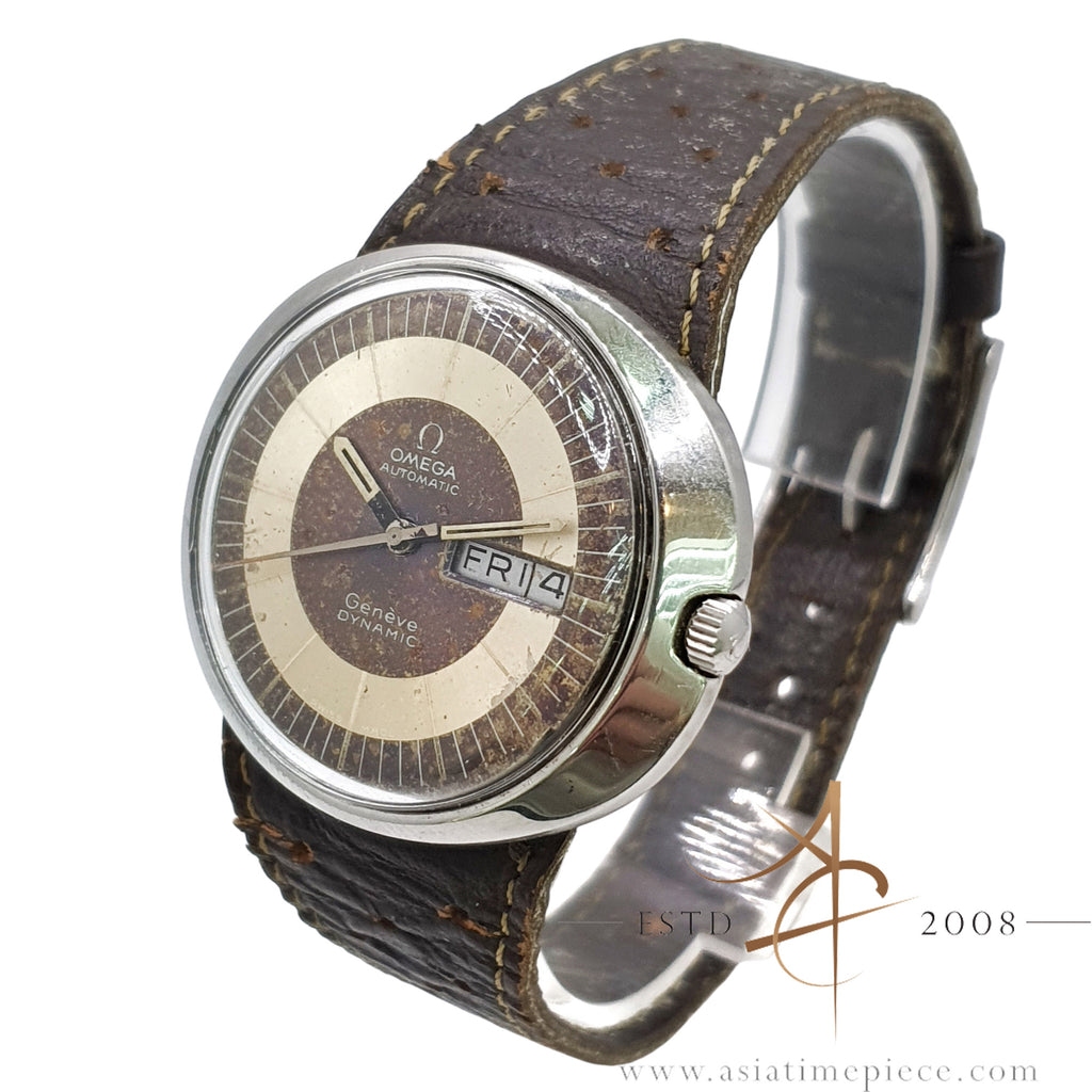 Omega Dynamic Tropical Dial Automatic Vintage Watch – Asia Timepiece Centre