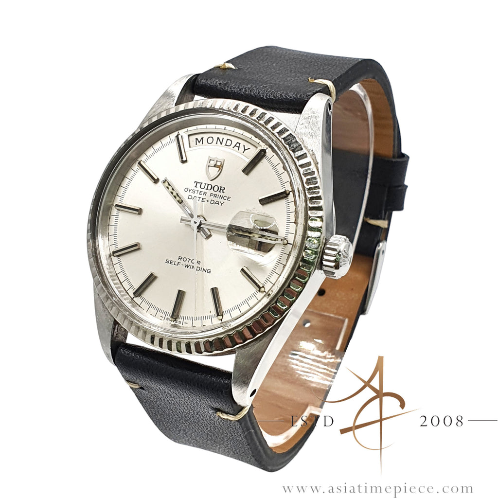 Tudor Prince Day Date 7019/4 Jumbo 38MM Silver Dial Vintage Watch (196 ...