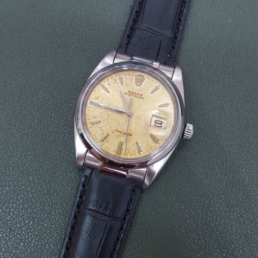 Rolex Oysterdate Precision 6694 Vintage Watch (1962) – Asia Timepiece ...