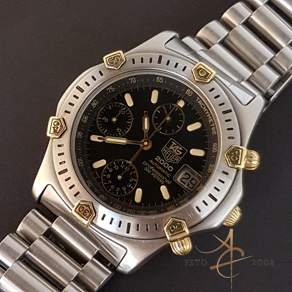 Tag Heuer Super 2000 Professional Ref 165.306/1 Chronograph Automatic – Asia Timepiece Centre