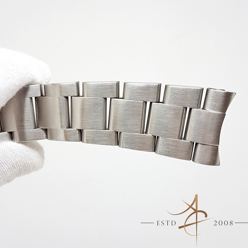 Rolex 20mm Explorer GMT Oyster Steelinox Bracelet 78790A Solid End Lin ...