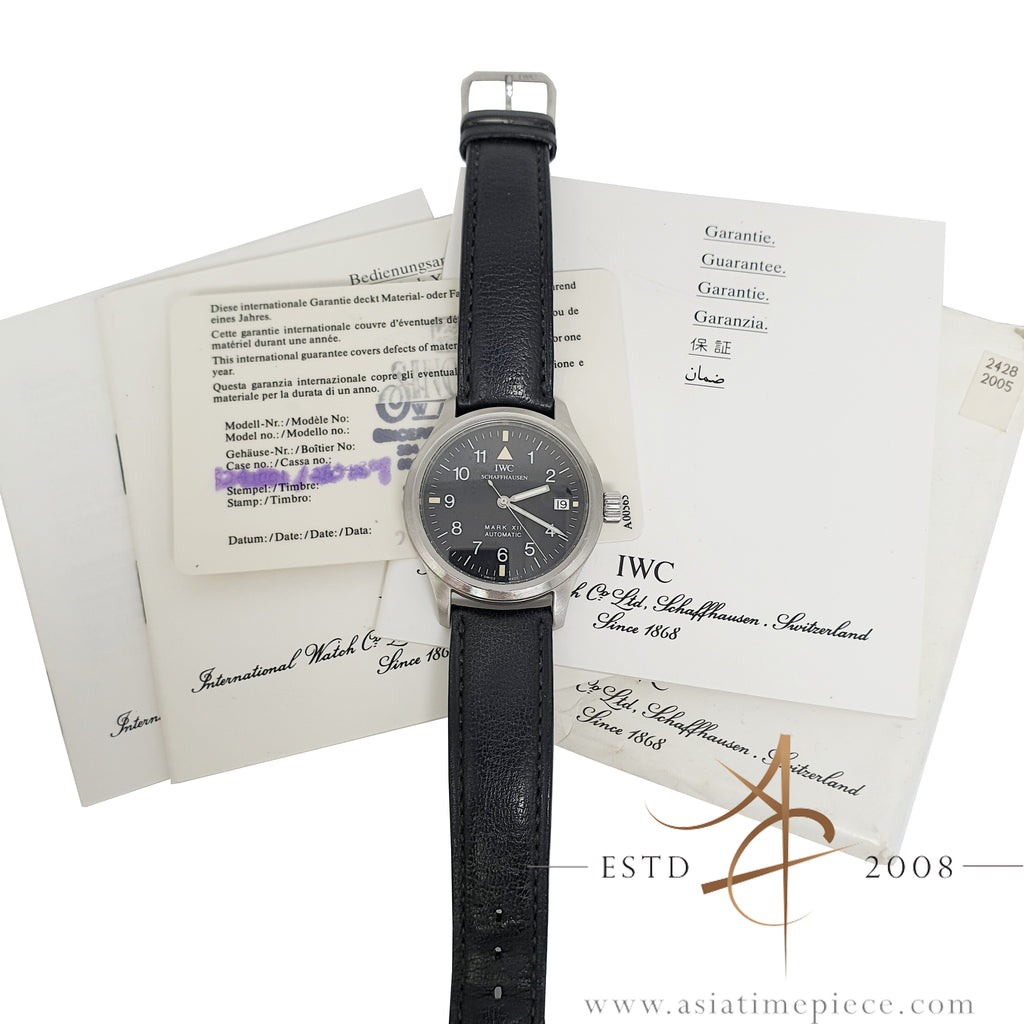 IWC Pilot Mark XII Automatic IW3241 – Asia Timepiece Centre