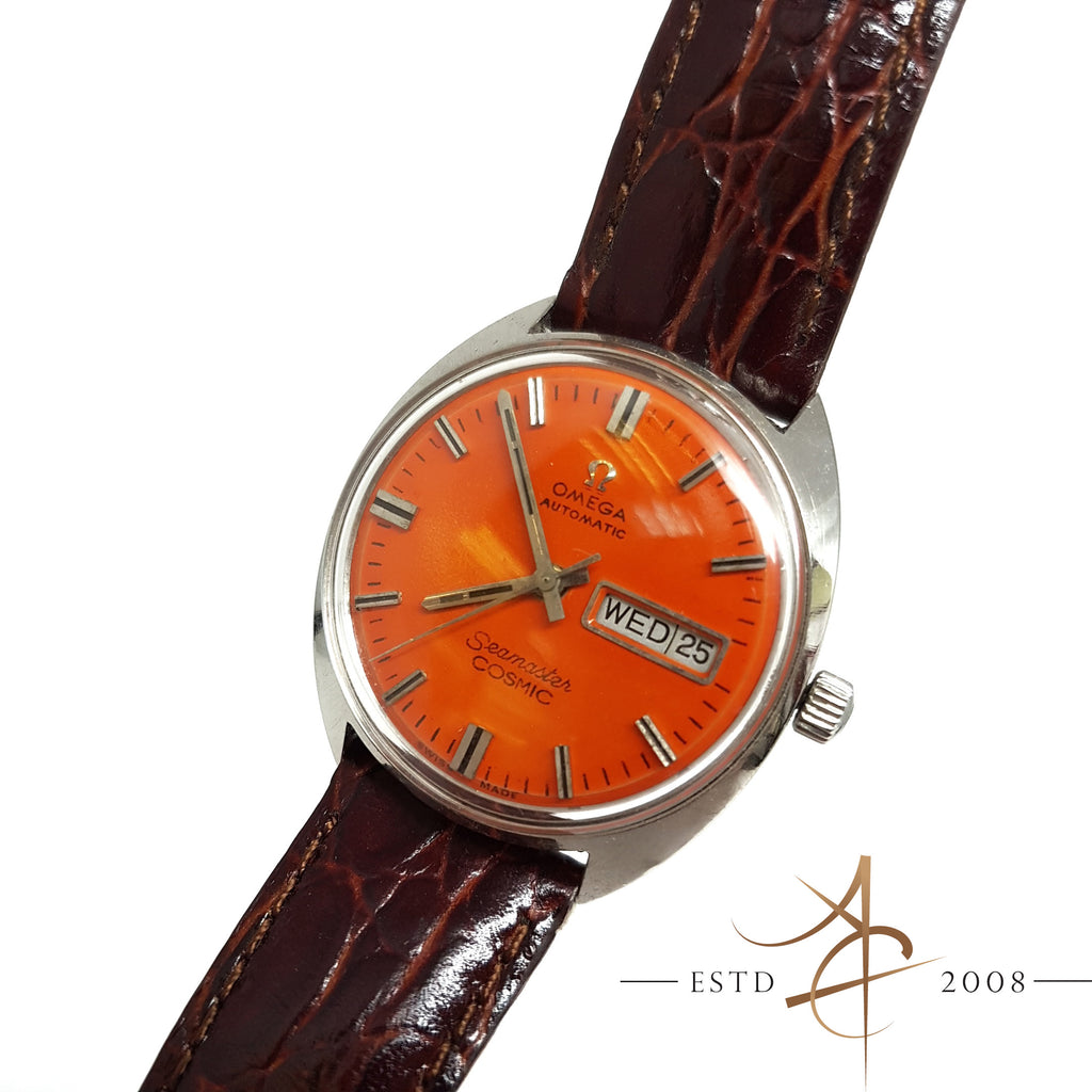 Omega Seamaster Cosmic Orange Vintage Watch – Asia Timepiece Centre