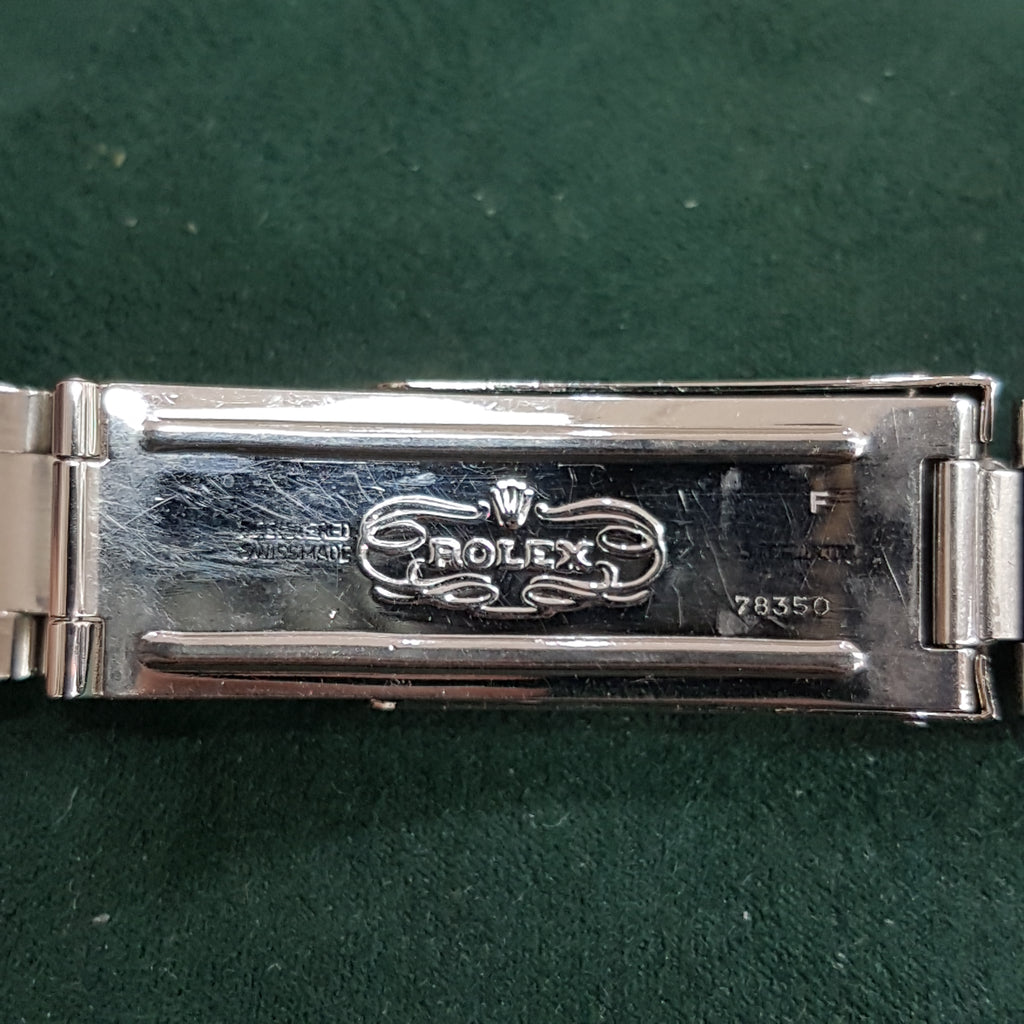 Rolex 19mm Thick Oyster Steel Bracelet 78350 End Links 557 – Asia ...