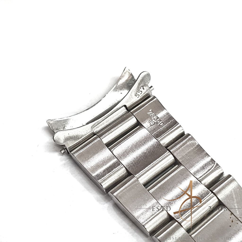 Genuine Rolex 19MM Oyster Steel Bracelet 78350 End Link 557 – Asia ...