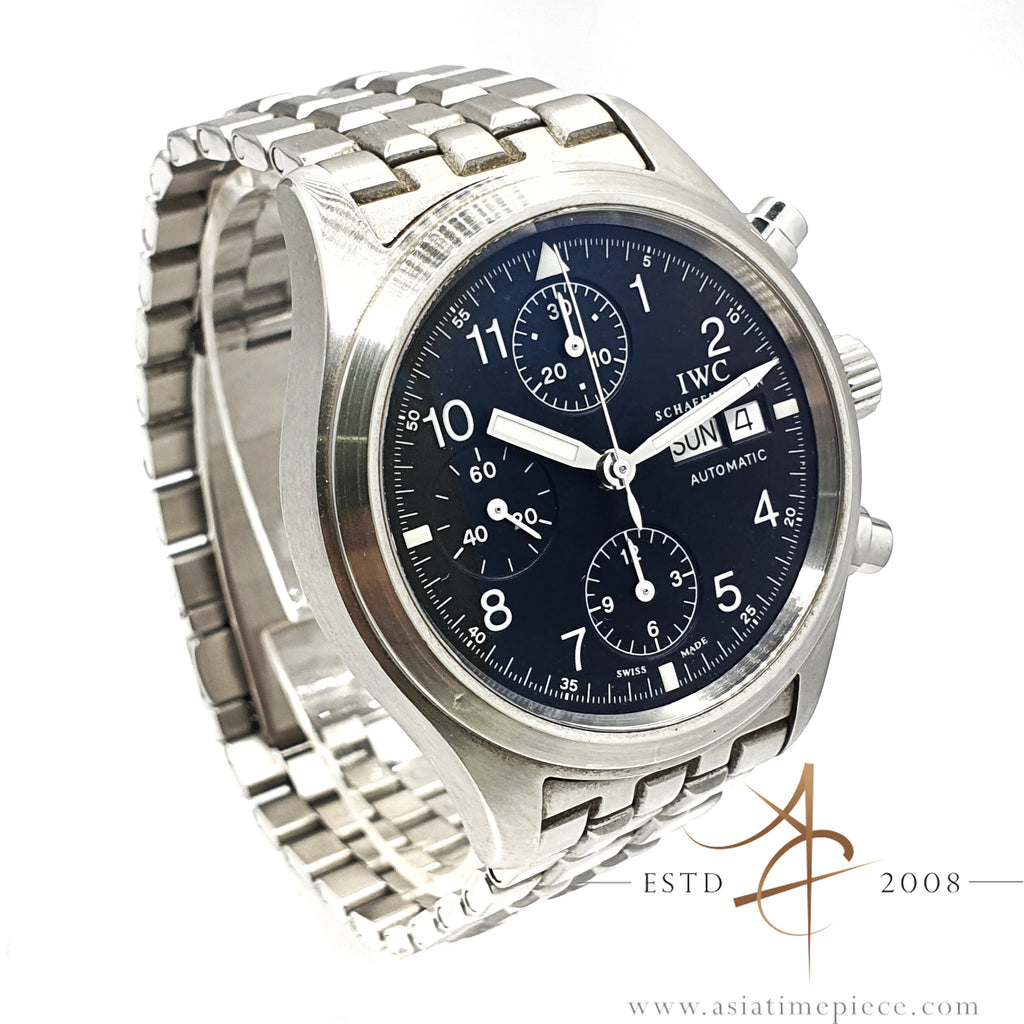 IWC 3706 IW370607 Flieger Chronograph Day Date Bracelet (2006) – Asia ...