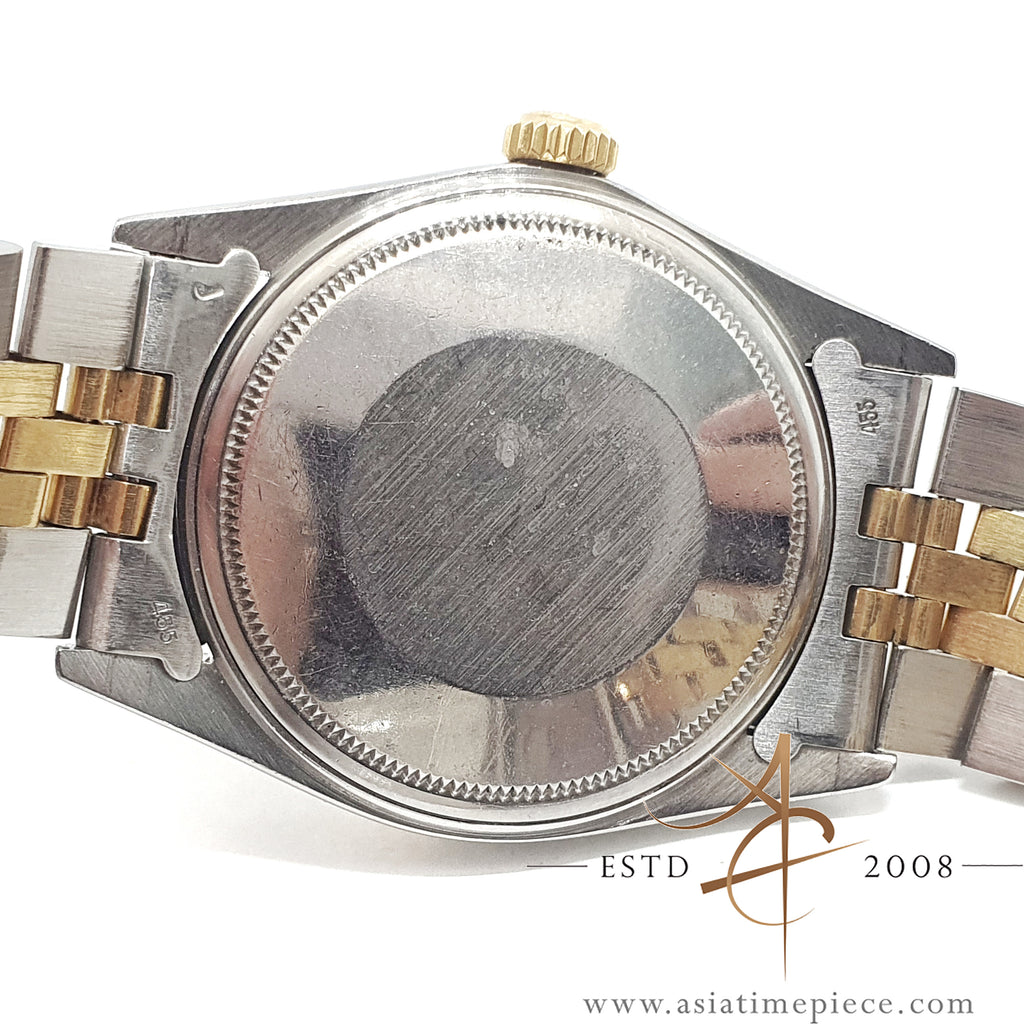 Rolex Datejust 16013 Tapestry Champagne Dial Vintage Watch (1986 ...