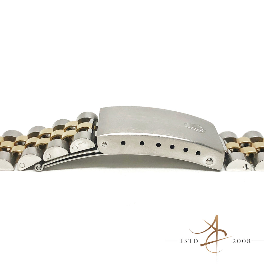 Original Rolex 62523H Jubilee 18K Gold Steel 20mm Bracelet with 455B E ...
