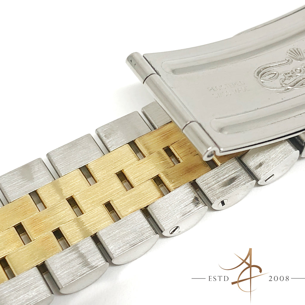 Original Rolex 62523H Jubilee 18K Gold Steel 20mm Bracelet with 455B E ...