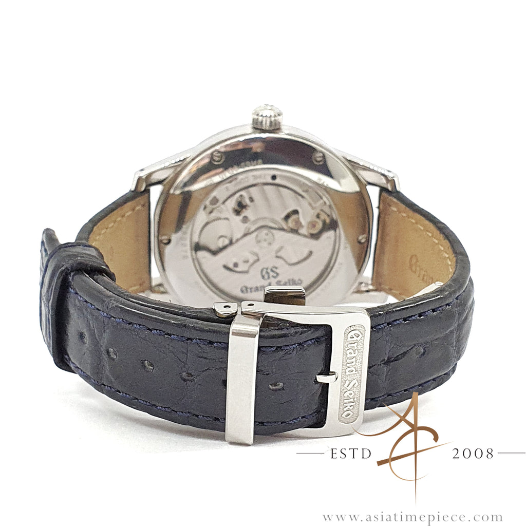 Grand Seiko SBGA407G Spring Drive Blue Skyflake Elegance Collection (2 ...