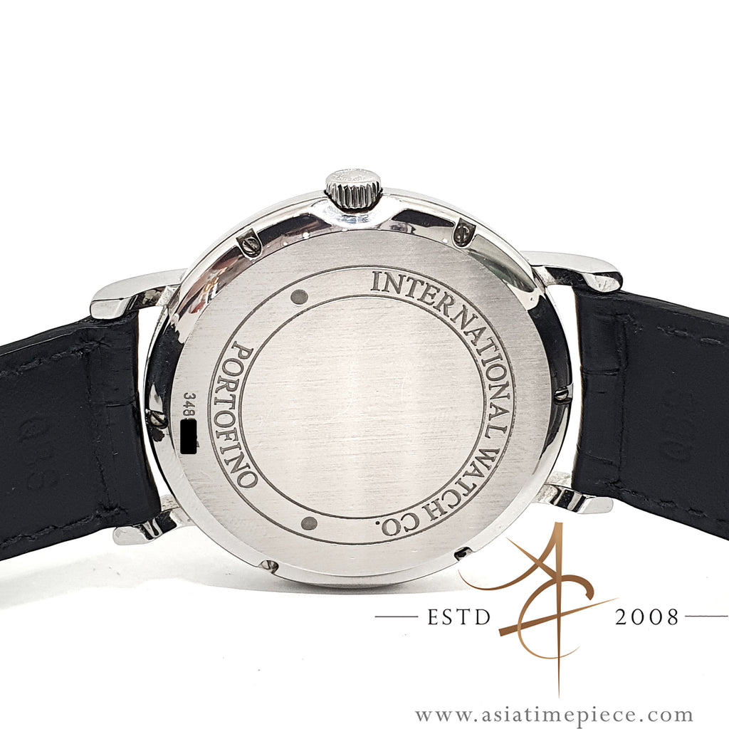 IWC Portofino Automatic IW356305 3563 Black Dial 39mm – Asia Timepiece ...