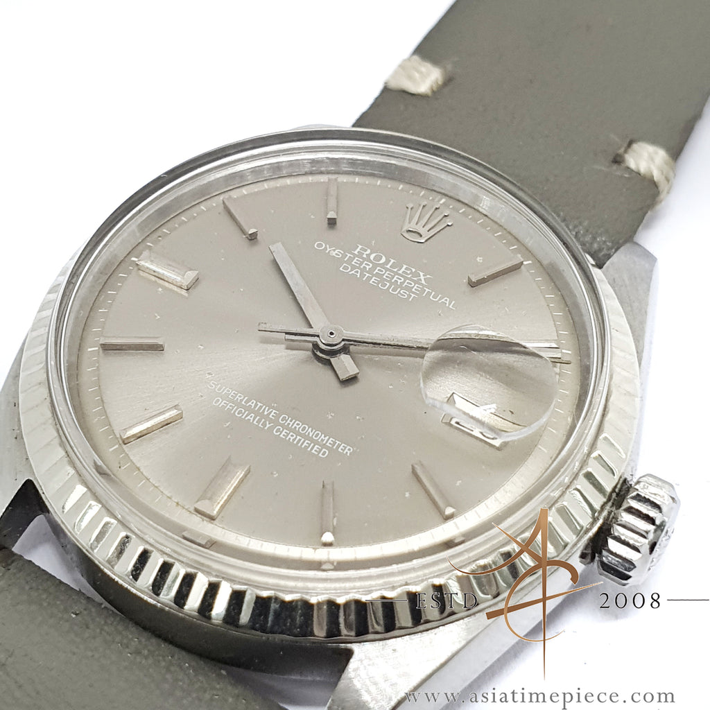 Rare Rolex Datejust 1601 Ghost Grey Sigma Dial Vintage Watch (1967 ...