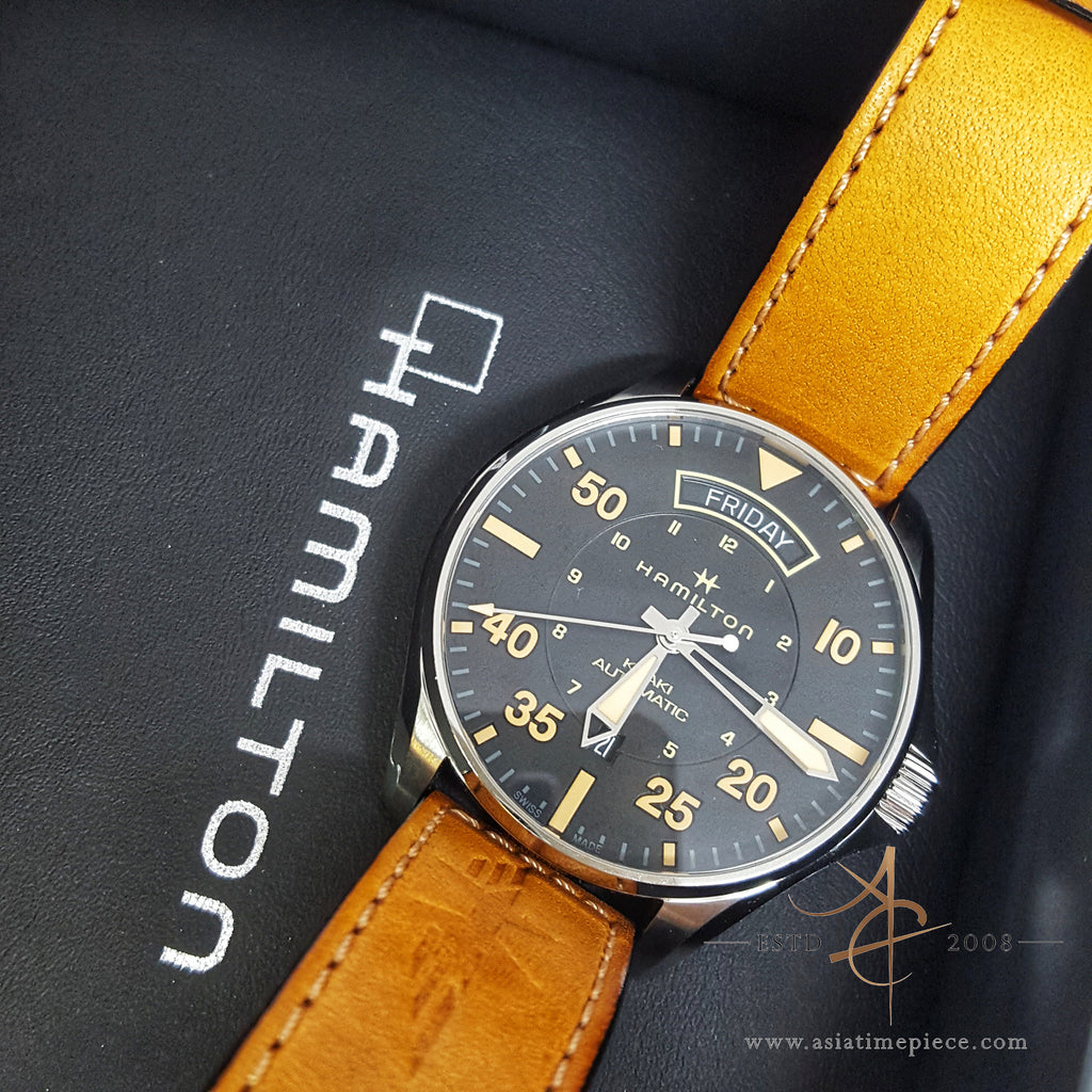Hamilton Khaki Pilot Day Date Swiss Automatic Watch H64645531 (Still i ...
