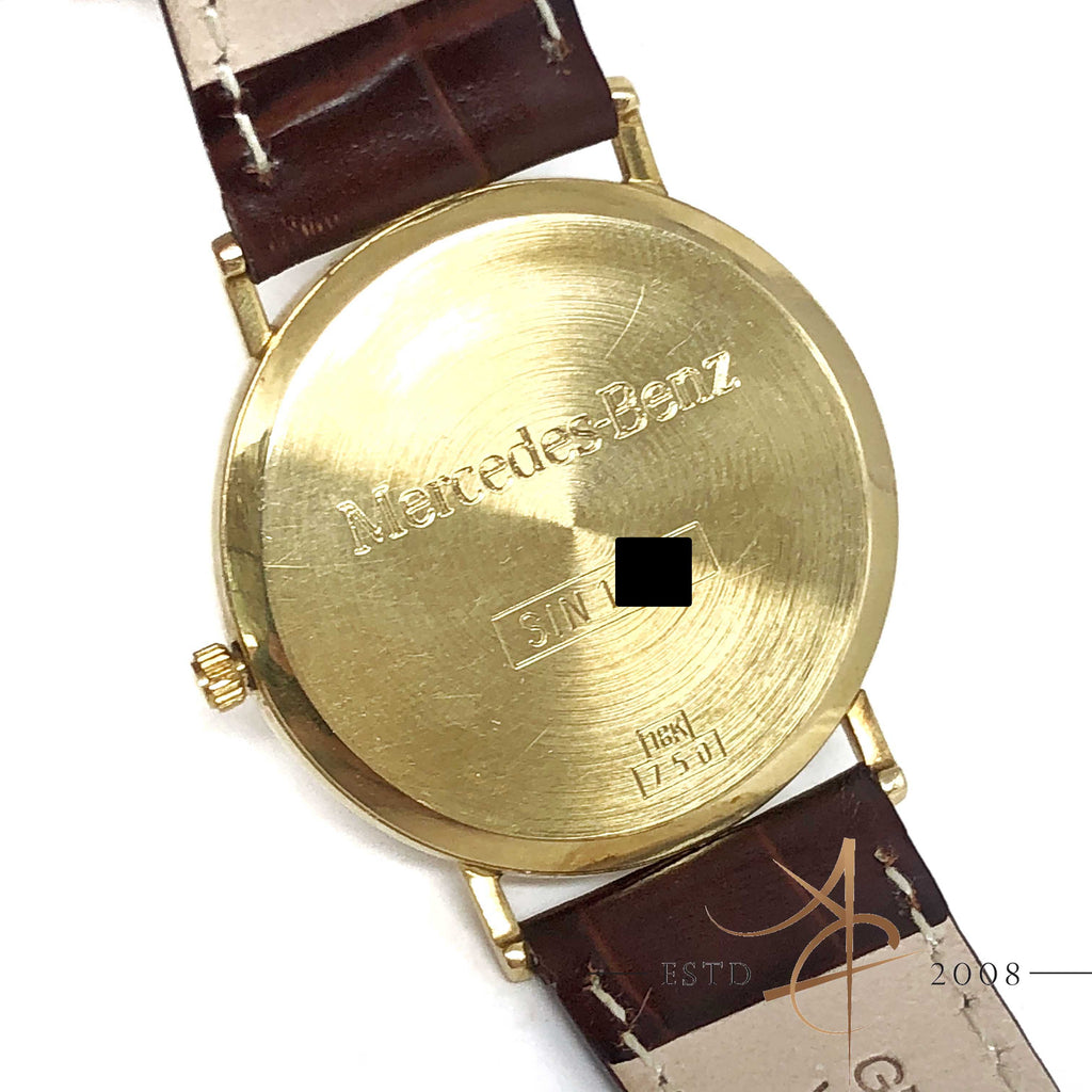 [Rare] Mercedes Benz Masterpiece 18K Solid Gold Limited Edition Swiss ...
