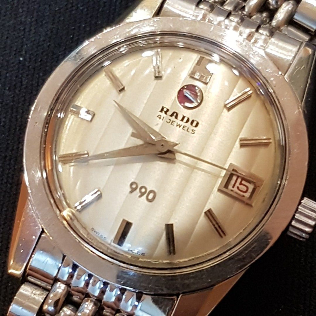 Rado Swiss Made Vintage Watch Ref 990 Automatic – Asia Timepiece Centre