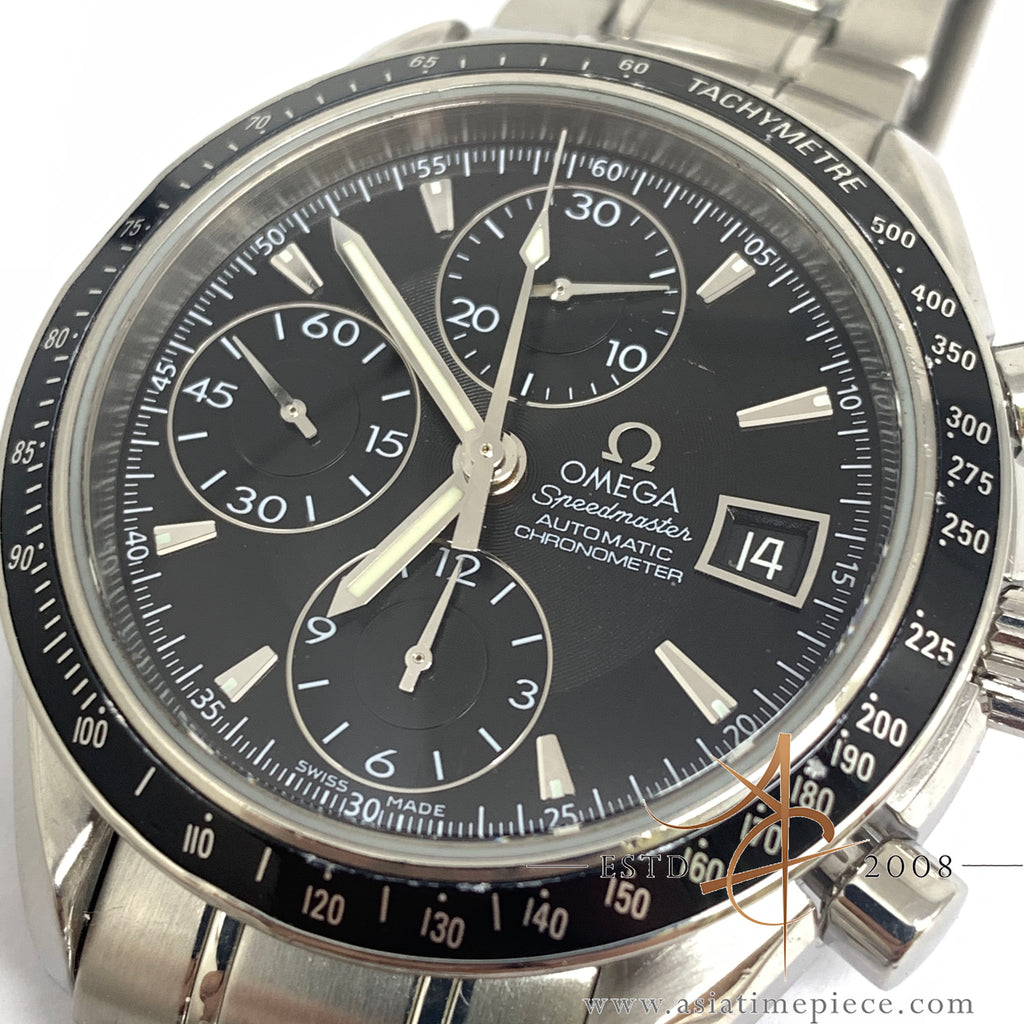 Omega Speedmaster Date Chronograph Automatic 3210.50 Black (2008 ...