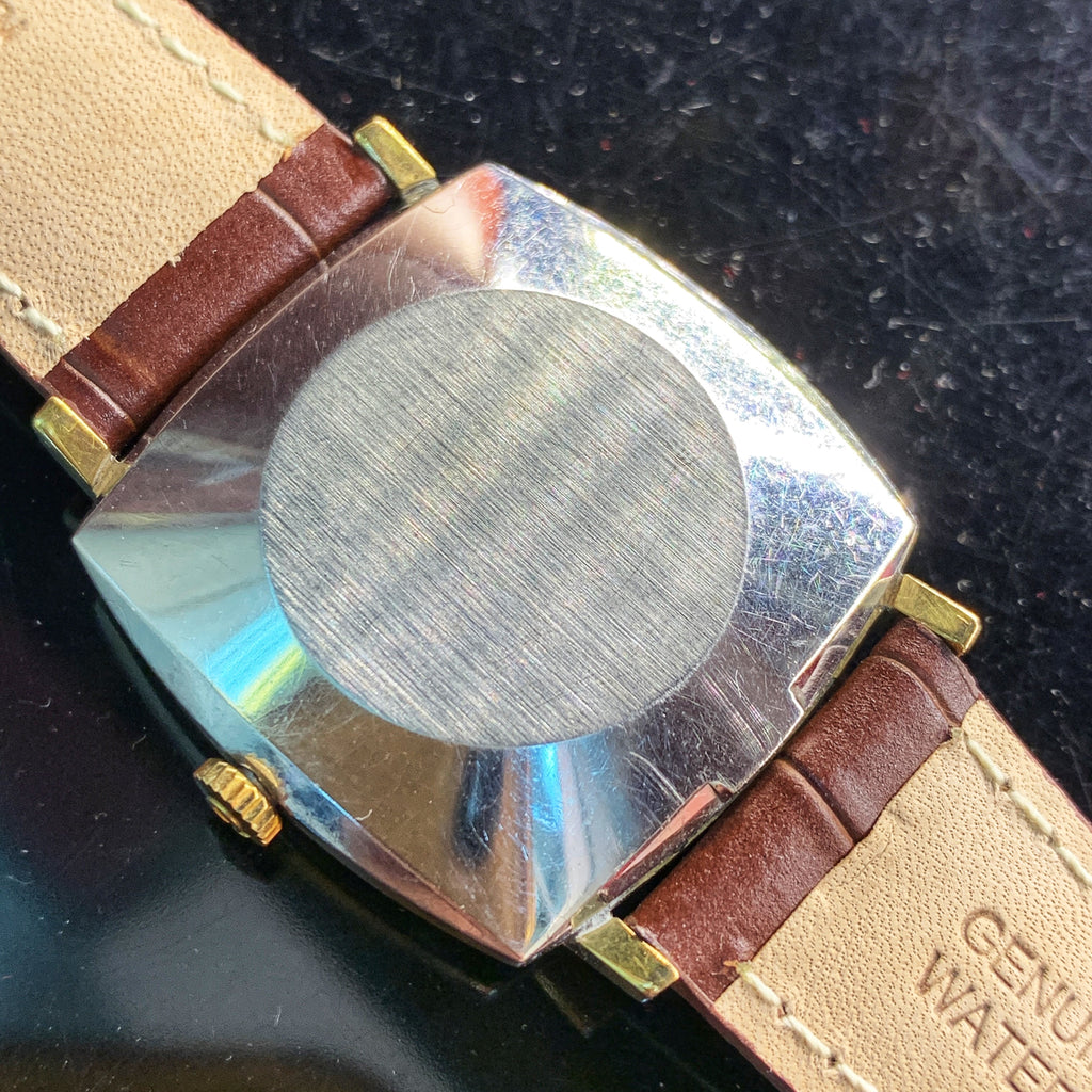 Omega Champagne Square Dial Vintage Watch – Asia Timepiece Centre