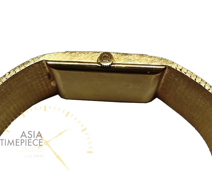 Omega Constellation Rare Vintage Square Dial 18k Solid Gold Automatic ...