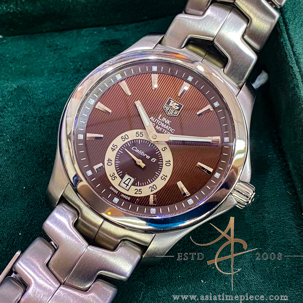 TAG Heuer Link Calibre 6 Automatic Watch – Asia Timepiece Centre